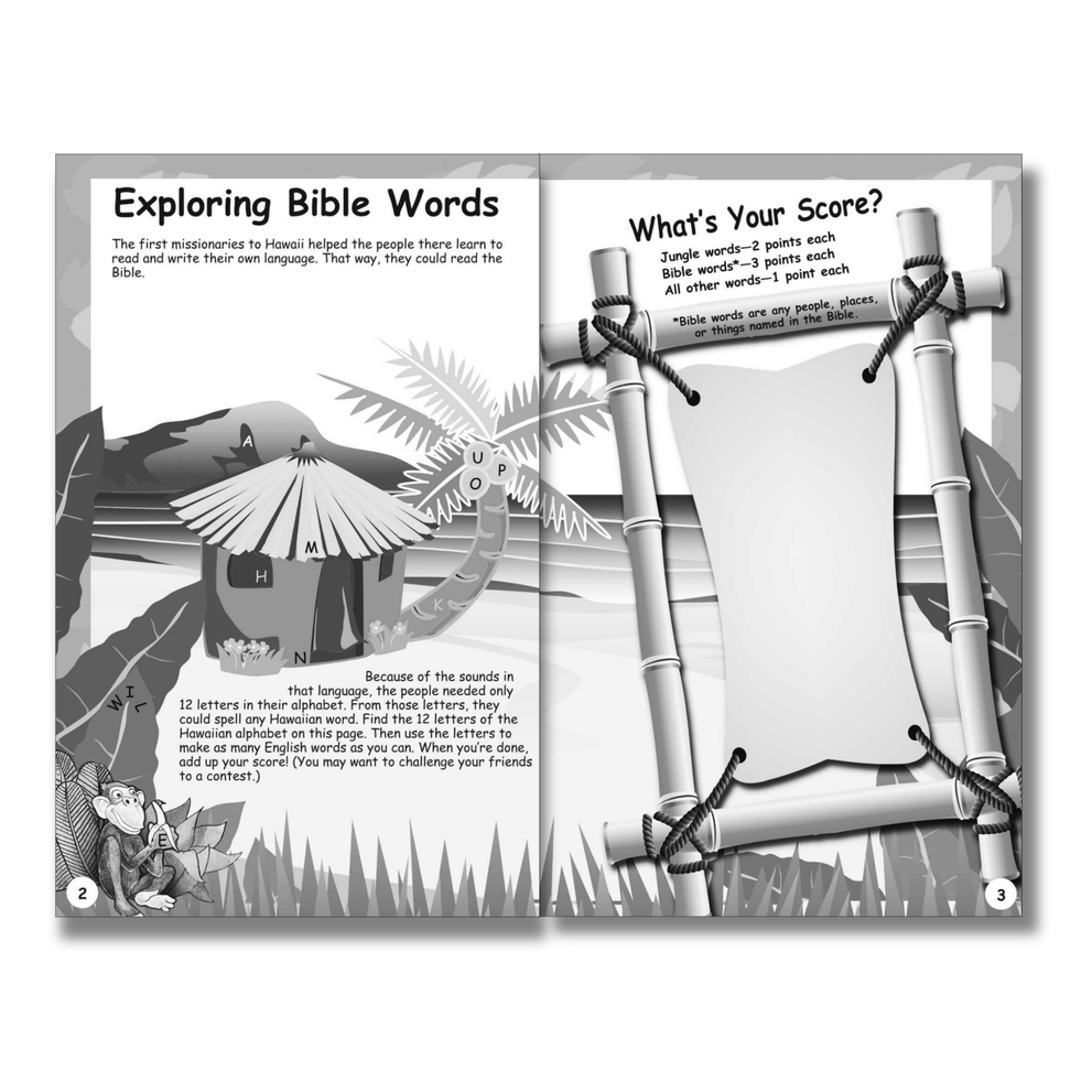 Christian Activity Book for Kids Ages 7-11