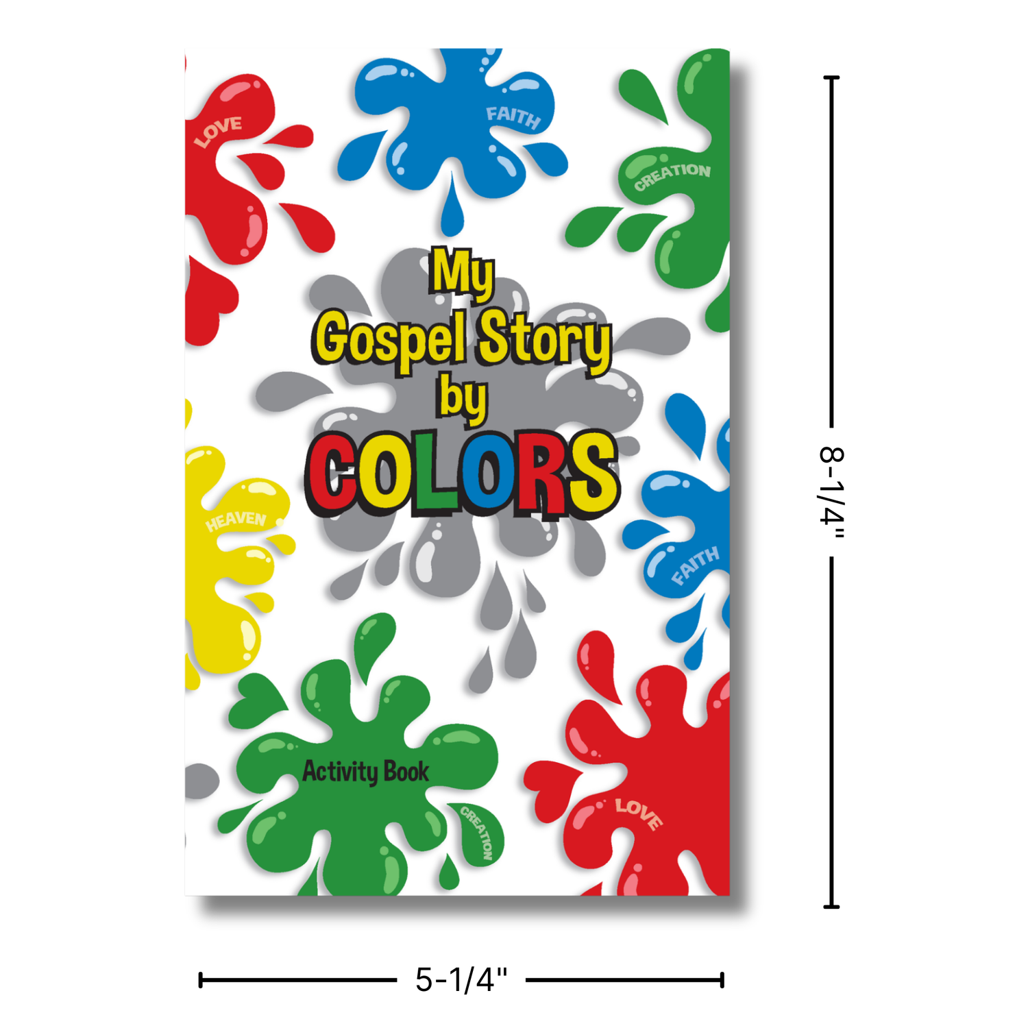 16-Page Activity Booklet - Gospel Story by Colors
