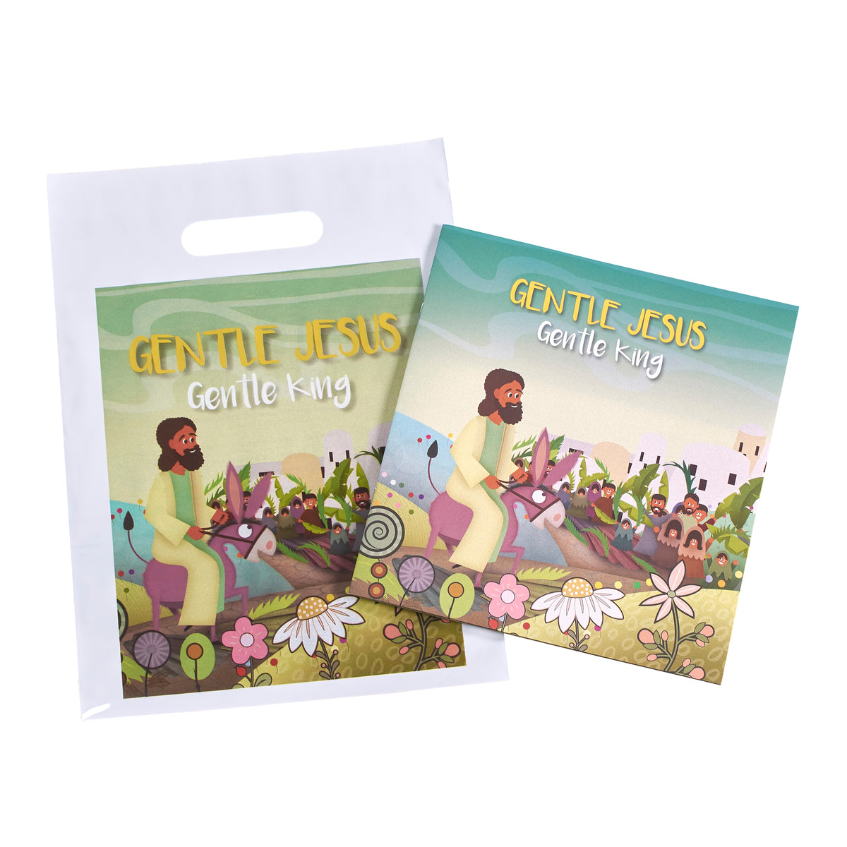 Softcover Book w/ FREE Goodie Bag - Gentle Jesus, Gentle King
