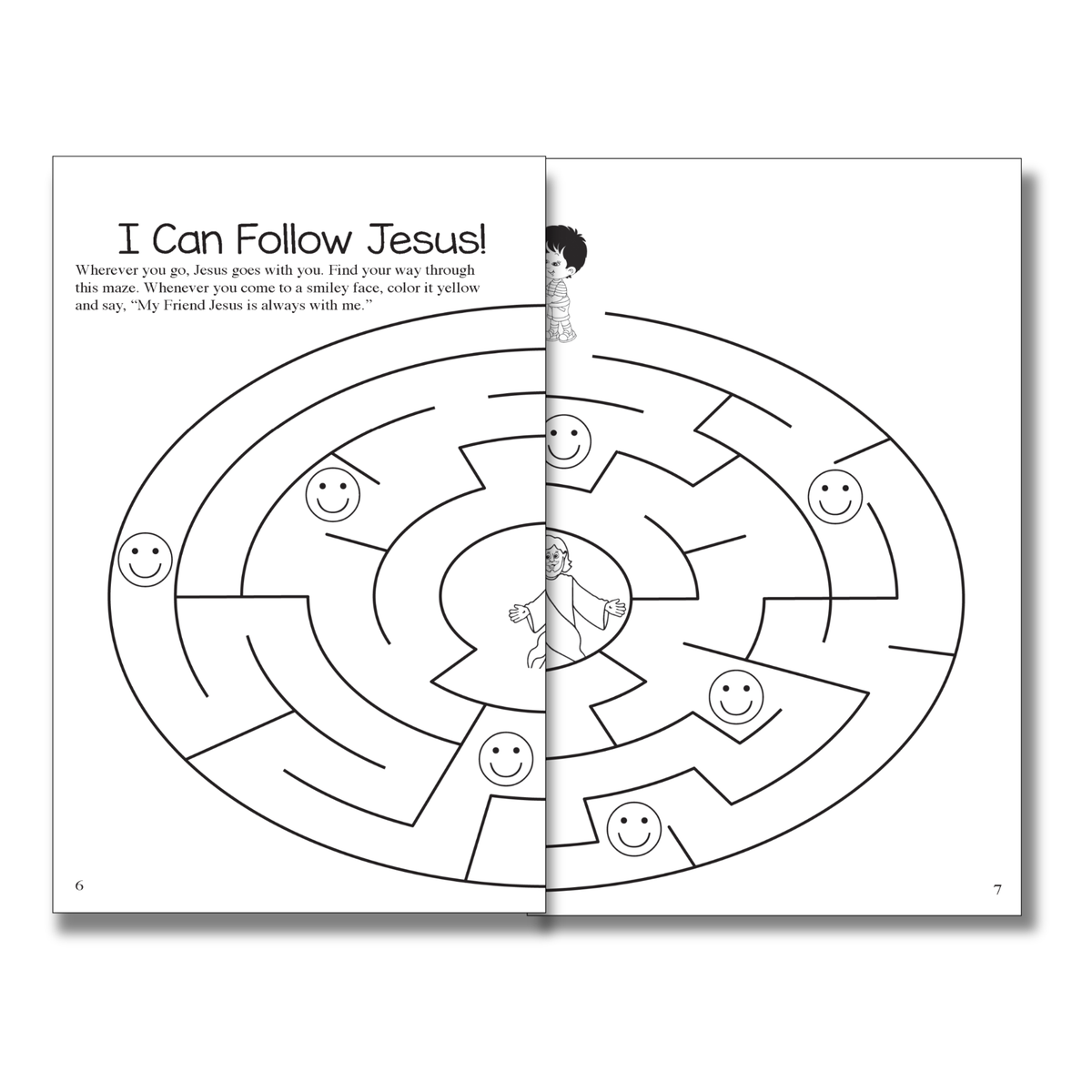 Jesus Loves Me Activity Book for Ages 3-6