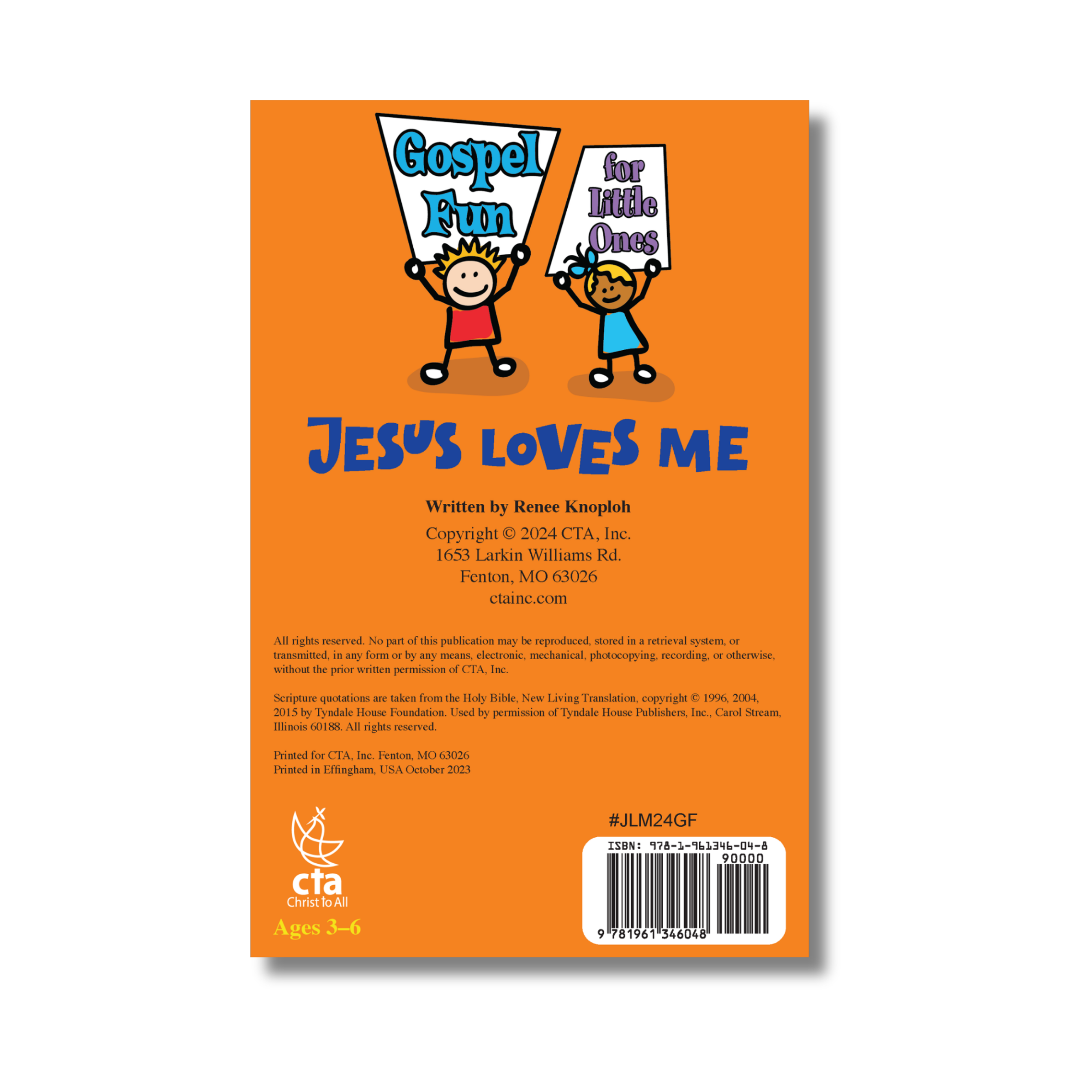 Jesus Loves Me Activity Book for Ages 3-6