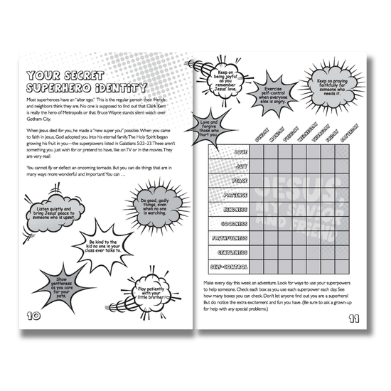 Jesus My Savior and Friend Activity Book for Ages 7-11