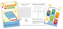 Learning the Word Bible Activity Books and Stickers Kit
