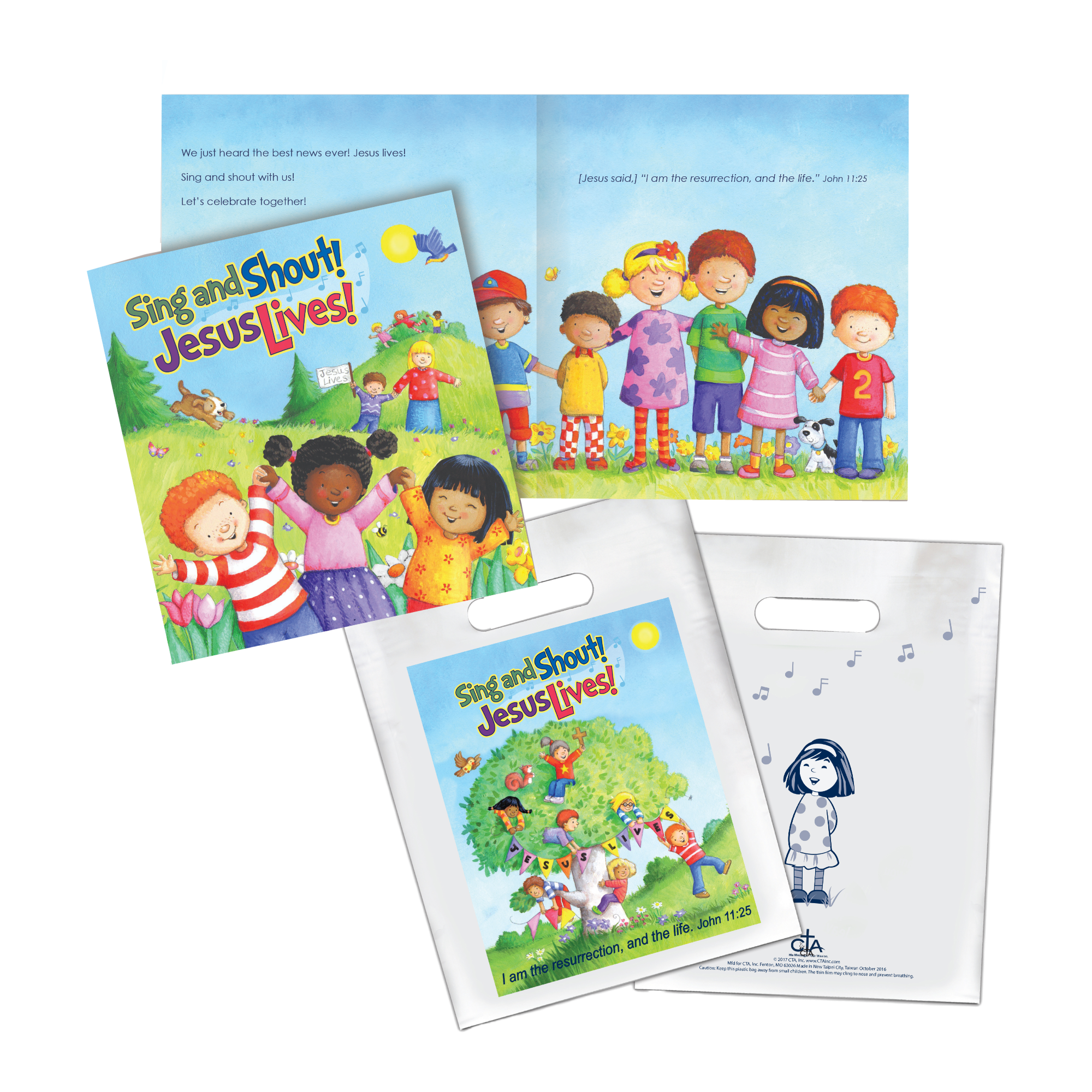 Children's Easter Book & Goodie Bag Celebrates the Resurrection