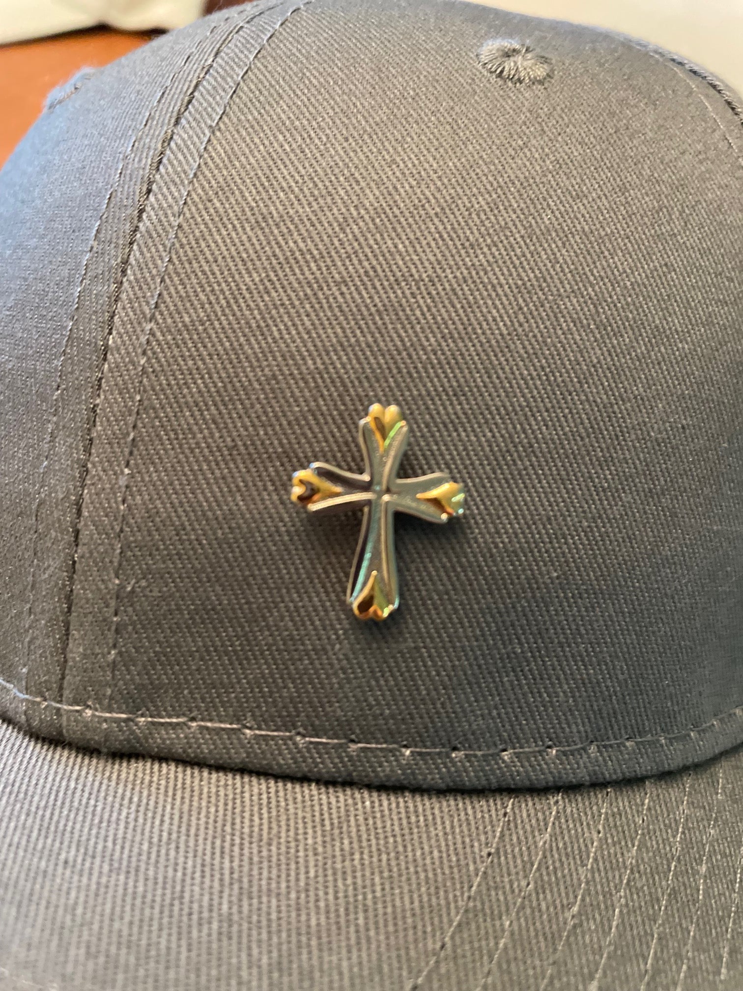 Small Cross-shape pin for Teachers, Volunteers, more