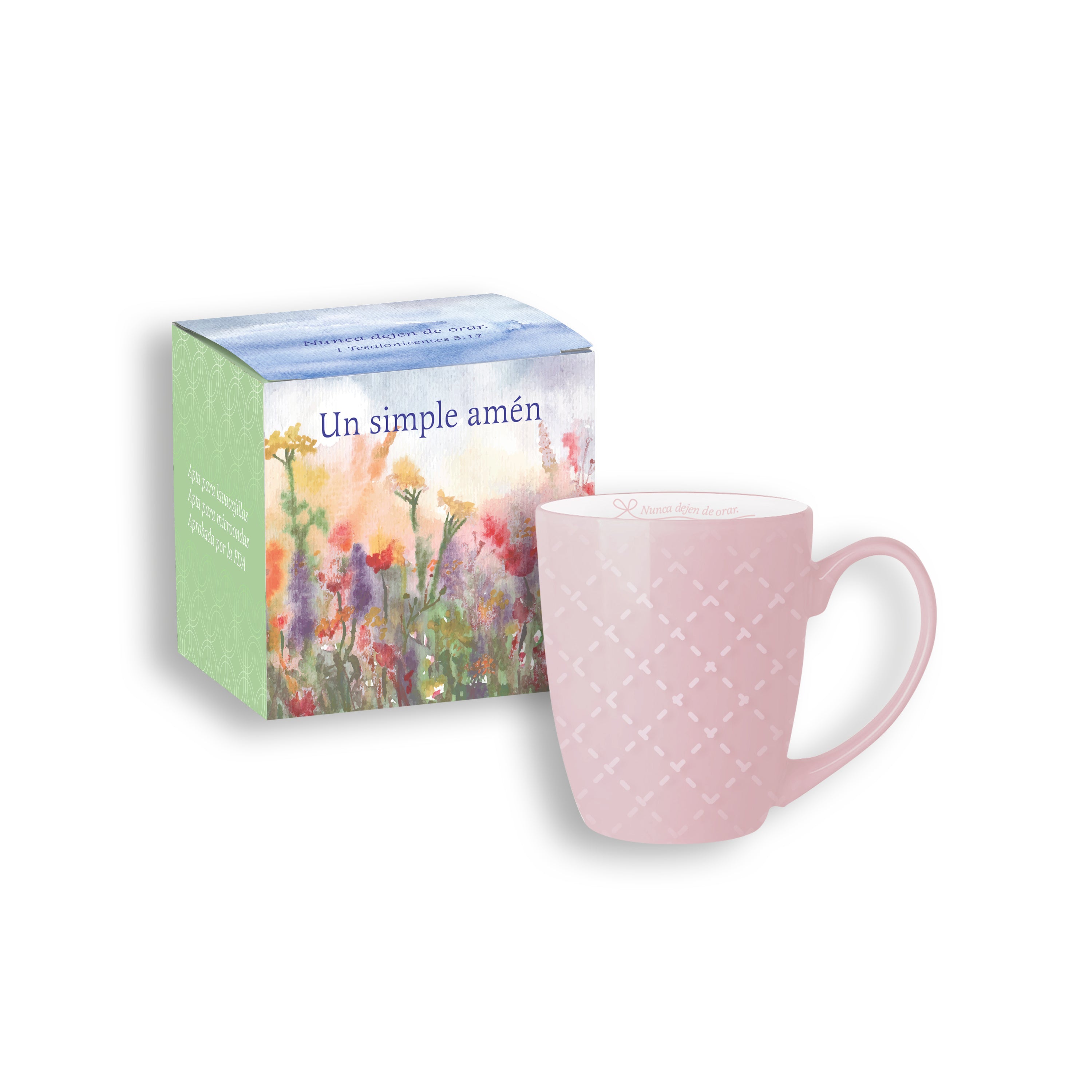 SPANISH - Ceramic Mug with Gift Box - A Simple Amen
