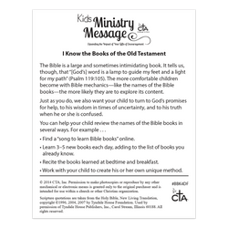Christian Kids' Ministry Truth Tags for Old Testament Learning