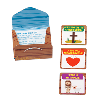 Stories of Jesus Matching Game for Christian Children's Ministry