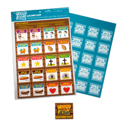 Stories of Jesus Matching Game for Christian Children's Ministry