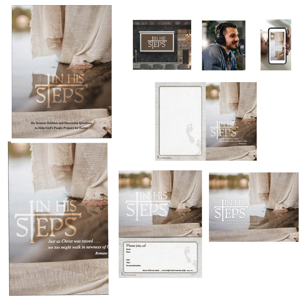 In His Steps Digital Kit Including Sermons for Lent