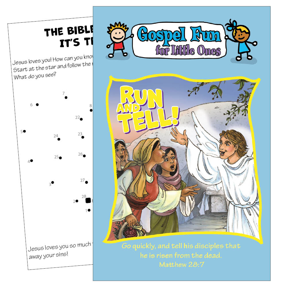 Run and Tell! Activity Book for Ages 3-6