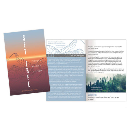 Set Free - Men's Christian Devotion Book | CTA, Inc